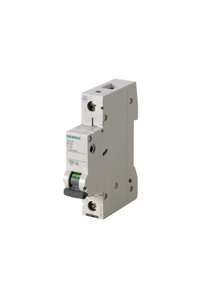 Siemens Otomatik Sigorta C 1A 1Faz , 6Ka 70Mm Siemens Otomatik Sigorta C 1A 1Faz , 6Ka 70Mm