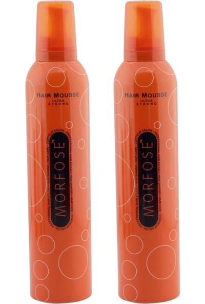 Morfose Ultra Strong Saç Köpüğü 350 ml x 2 Adet