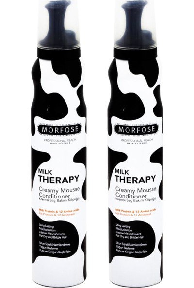 Morfose Milk Theraphy Saç Köpüğü 200 ml x 2 Adet