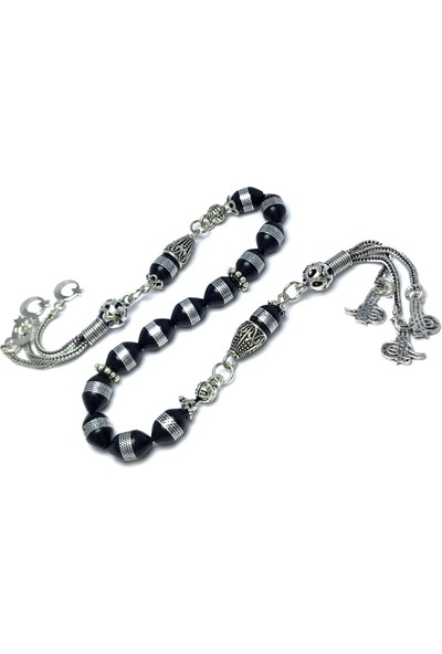 Midyat Nurtaş Gümüş Gümüş Püsküllü Pirinç Işleme Zaza Kuka Tesbih