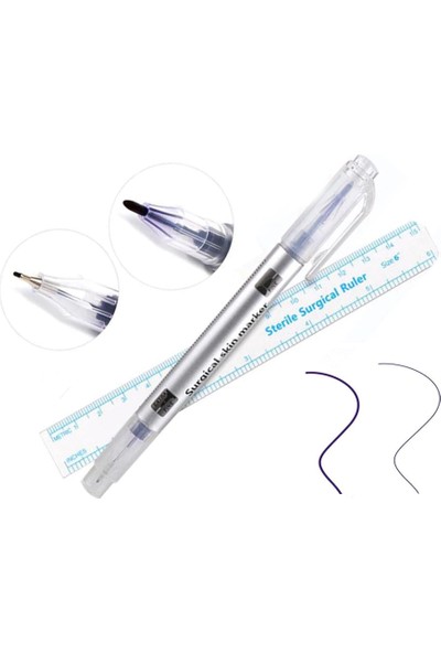 Egemen Kozmetik Microblading Işlem Öncesi Şablon Çizim Kalemi Egemen Kozmetik Microblading Işlem Öncesi Şablon Çizim Kalemi