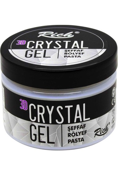 Rich Şeffaf Rölyef Pasta