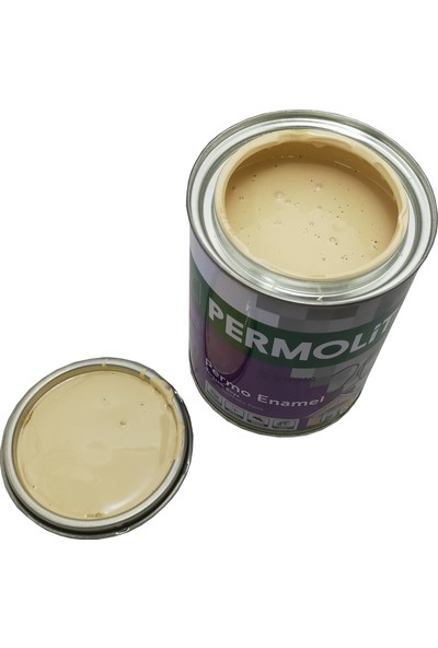 Permolit Sentetik Yağlı Ahşap Metal Parlak Boya Krem Şampanya 0.750 Lt Permolit Sentetik Yağlı Ahşap Metal Parlak Boya Krem Şampanya 0.750 Lt