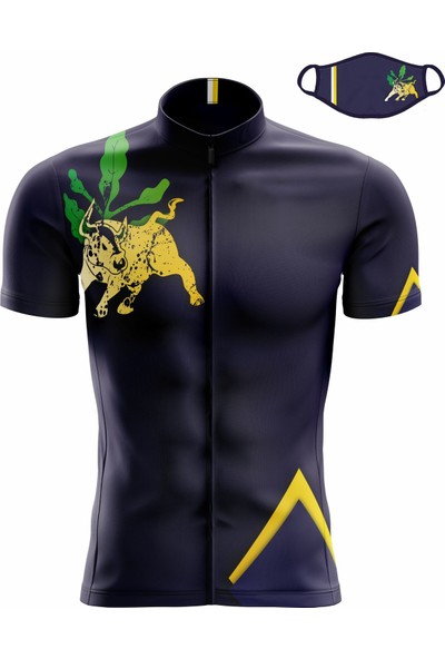 Freysport Bull Bisiklet Forması - Kısa Kollu Lacivert