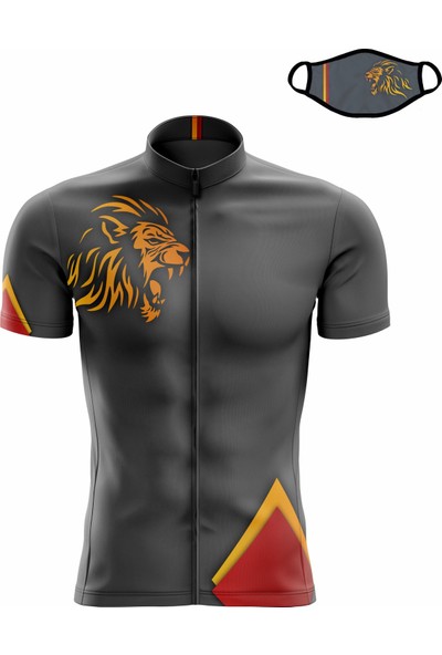 Freysport Predator Bisiklet Forması - Kısa Kollu Antrasit