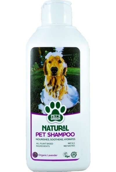 Pet's Green Organik Lavanta Yağlı Köpek Şampuanı 250 ml