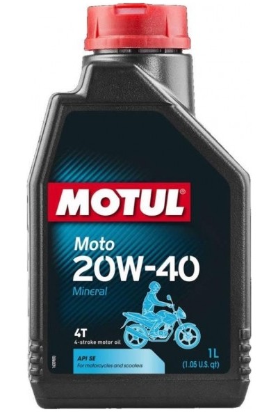 Motul 20W40 4T Mineral Motosiklet Yağı 1LT Motul 20W40 4T Mineral Motosiklet Yağı 1LT