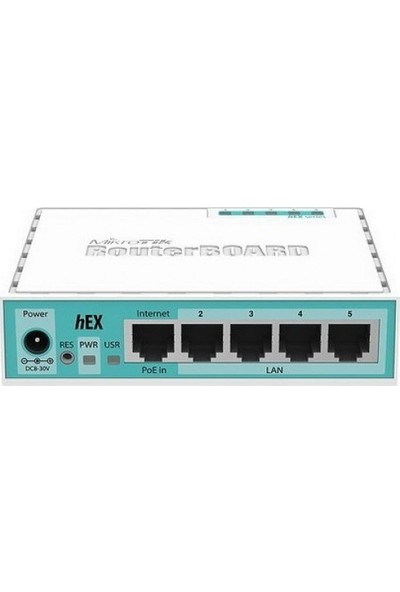 Mikrotik Routerboard RB750GR3 Hex Router - Yönlendirici