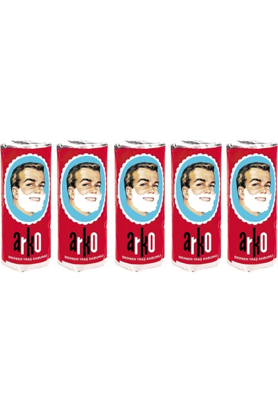Arko Berber Tıraş Sabunu 75 ml 5 Adet Arko Berber Tıraş Sabunu 75 ml 5 Adet