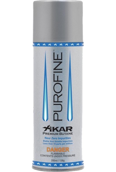 Xikar 250 ml Purofine Premium Butane Çakmak Gazı Xikar 250 ml Purofine Premium Butane Çakmak Gazı