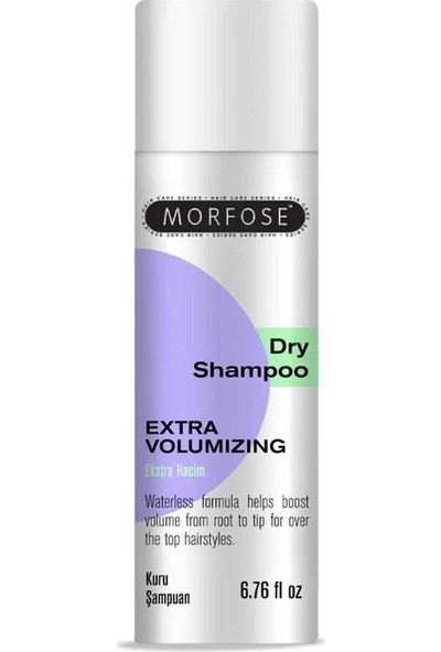 Morfose Kuru Şampuan Extra Hacim 200 ml Morfose Kuru Şampuan Extra Hacim 200 ml