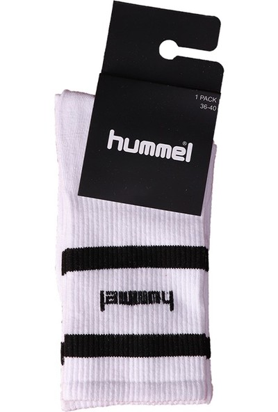 Hummel Long Beyaz Spor Çorap 970144-9001 Hummel Long Beyaz Spor Çorap 970144-9001