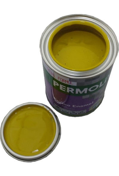 Permoli̇t Sentetik Ahşap Metal Yağlı Boya 0.750 lt Altın Sarısı