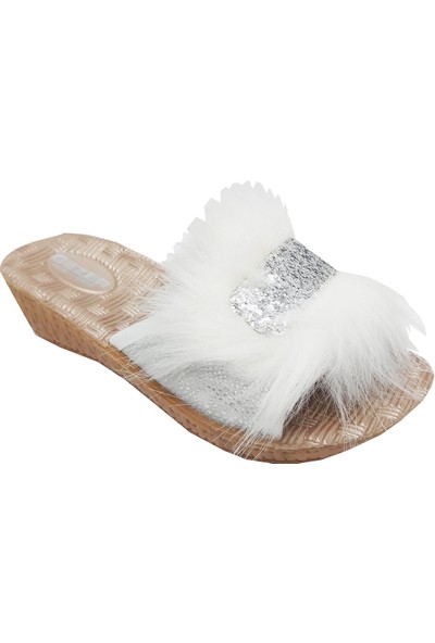 Gezer 11553 Tüylü Filet Çocuk Terlik Gezer 11553 Tüylü Filet Çocuk Terlik