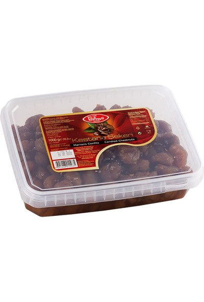 Kafkas Kestane Şekeri Bütün Pls Kap 1000 gr