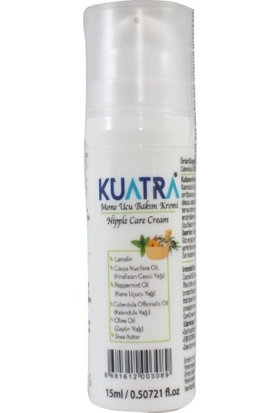 Kuatra Göğüs Ucu Bakım Kremi 15 ml