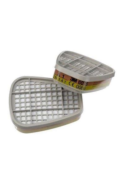 3M 6075 Formaldehit Filtre Kartuşu 3M 6075 Formaldehit Filtre Kartuşu