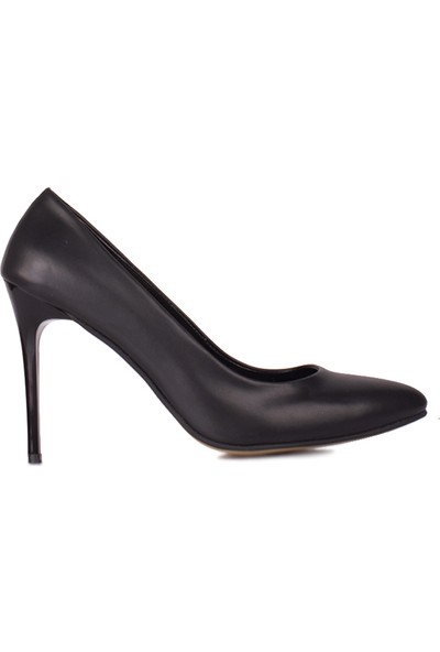 Loggalin 111500 014 Kadın Siyah Stiletto