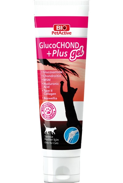 Kediler Için Eklem Güçlendirici Glucochond Plus Jel 100ML Kediler Için Eklem Güçlendirici Glucochond Plus Jel 100ML