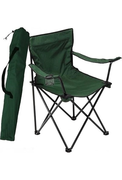 Toysan Katlanır Çantalı Kamp Sandalyesi Yeşil