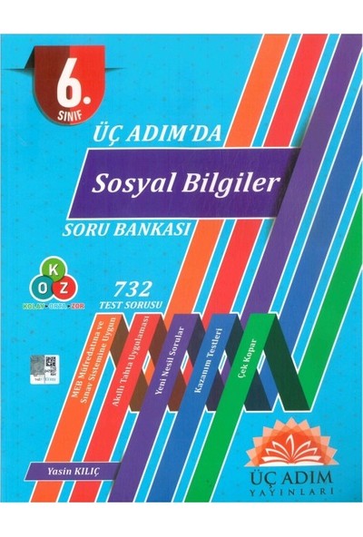 Üç Adım Yayınları 6. Sınıf Üç Adımda Sosyal Bilgiler Soru Bankası Üç Adım Yayınları 6. Sınıf Üç Adımda Sosyal Bilgiler Soru Bankası