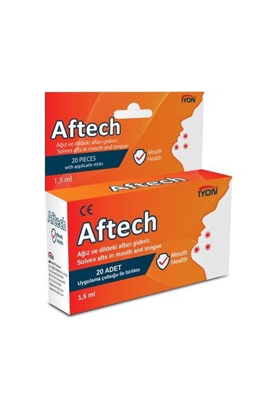 İyon Aftech 20 Uygulama Çubuklu Solüsyon