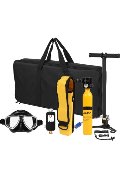 Lixada 0.5 lt Dalış Oksijen Silindir Tüplü Dalış Maskesi