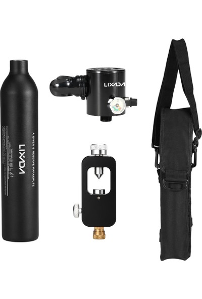 Lixada 0.5 lt Tüplü Oksijen Silindir Tüplü Regülatörü