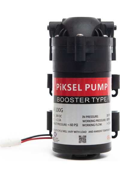 Piksel Aqua Su Arıtma Cihazı Pompası Tam Set