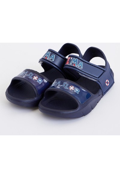 Defacto Erkek Çocuk Araba Baskılı Sandalet M9520A620SM