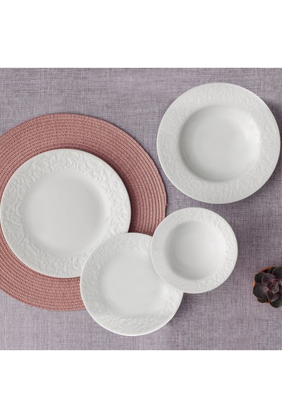 Güral Porselen 24 Parça Bronte Yemek Seti Güral Porselen 24 Parça Bronte Yemek Seti