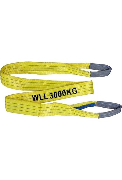 Halatsan Çeki Halatı (Çekme Halatı) 3 Ton 10 m - Gözlü Sapan