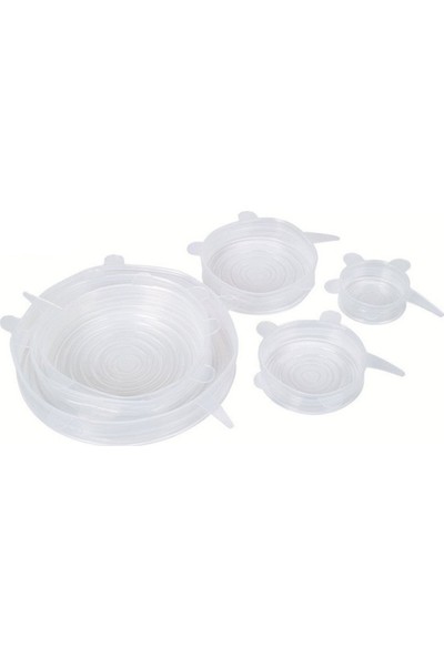 Sampurchase Home Silikon Streç Kapak 6'lı Tencere Bonesi Sampurchase Home Silikon Streç Kapak 6'lı Tencere Bonesi