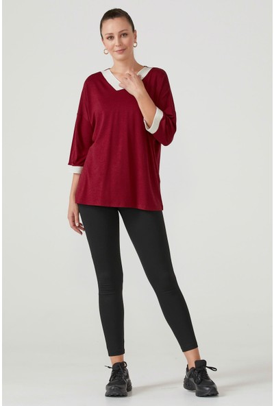 Sementa Triko Yaka Kadın Bluz