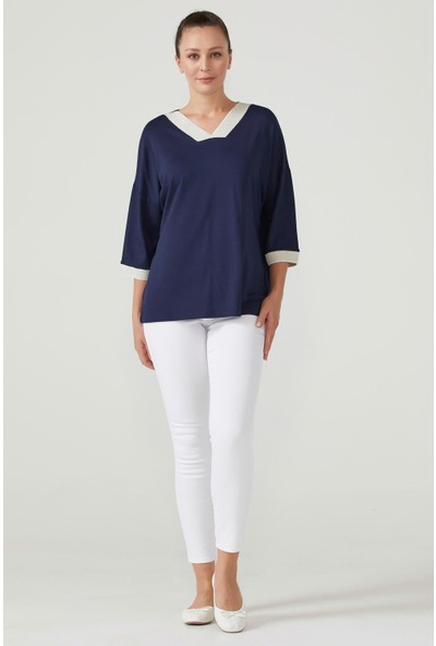 Sementa Triko Yaka Kadın Bluz