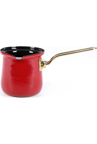 Fecra Emaye Cezve Kırmızı Fecra Emaye Cezve Kırmızı