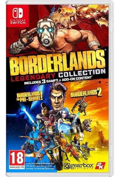 Borderlands Legendary Collection Nintendo Switch Oyun Borderlands Legendary Collection Nintendo Switch Oyun