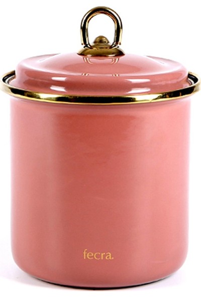 Fecra Emaye Kavanoz Rose Gold