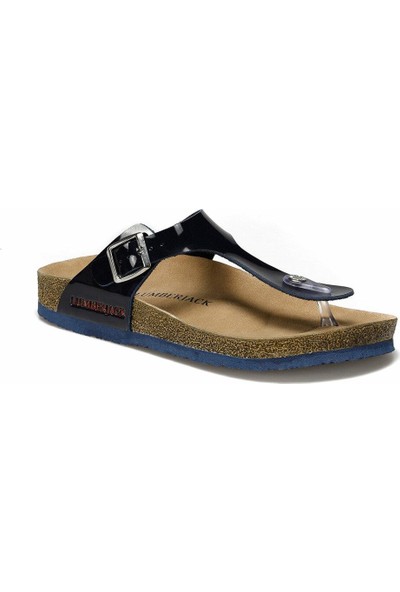 Lumberjack Bite Lacivert Kadın Terlik
