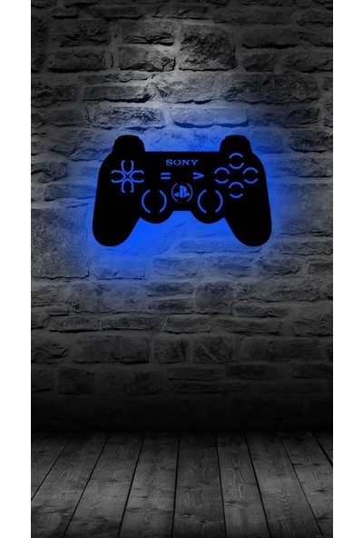 Woodenart Ledli Oyun Konsolu Ahşap Tablo Woodenart Ledli Oyun Konsolu Ahşap Tablo