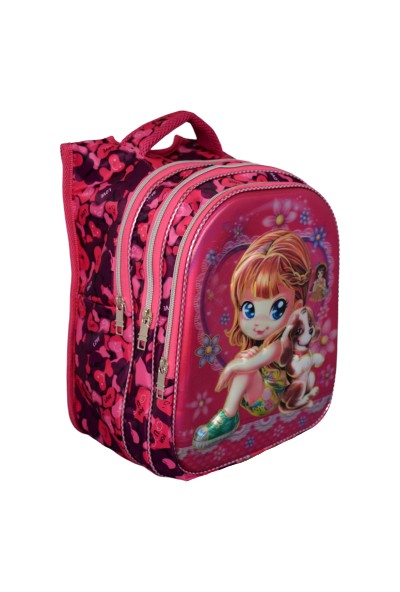 Led-Zep 20107 Kız Çocuk Çantası Kabartmalı