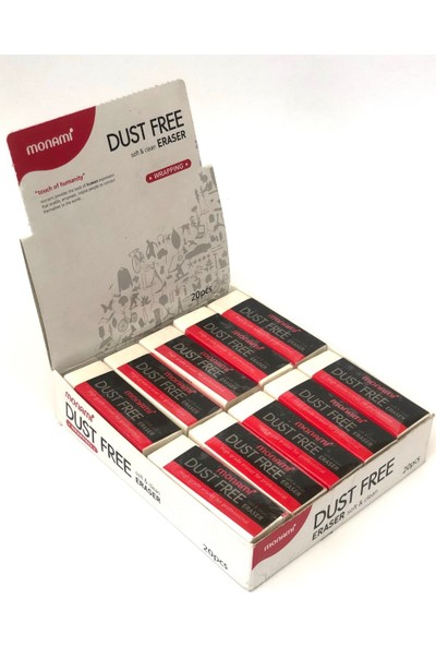 Monami A20 Silgi Jelatinli 20'li