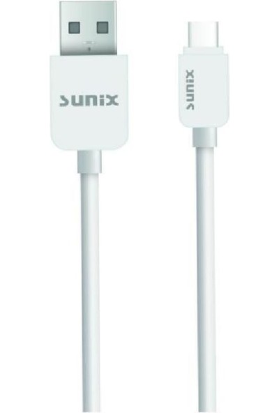 Sunix Sc-62 Type-C USB Şarj ve Data Kablo - 1 mt Sunix Sc-62 Type-C USB Şarj ve Data Kablo - 1 mt