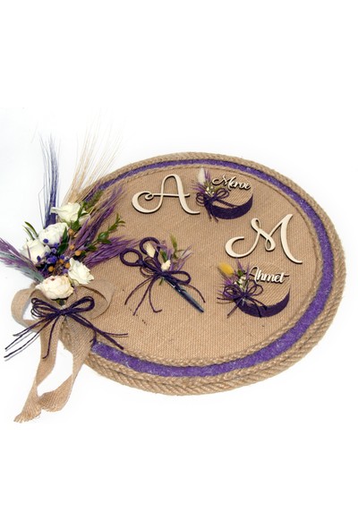 Lora Davet Nişan Tepsisi