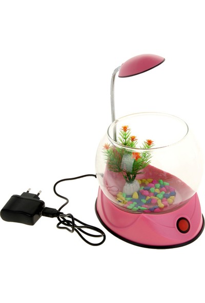 Hailea V01 Fanus Pembe 2.5l LED Aydınlatmalı