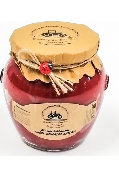 Erenköyün Erenleri Çiftliği Domates Salçası (Güneşte Olgunlaştırılmış) 500 gr Erenköyün Erenleri Çiftliği Domates Salçası (Güneşte Olgunlaştırılmış) 500 gr