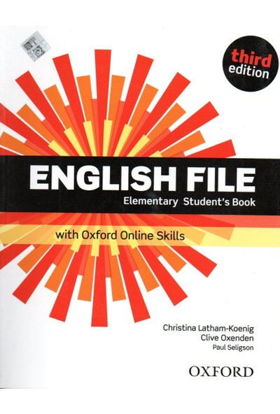 English File Elementary 3rd Edt. (Student's Book+Workbook+Access Code) English File Elementary 3rd Edt. (Student's Book+Workbook+Access Code)