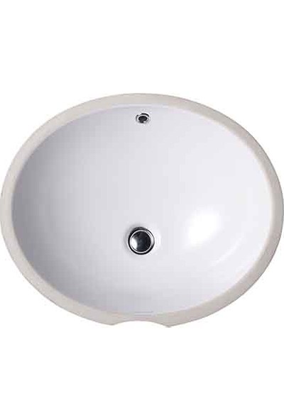 Ege Vitrifiye Pınara 53 cm Oval Tezgah Altı Lavabo 91531 Ege Vitrifiye Pınara 53 cm Oval Tezgah Altı Lavabo 91531