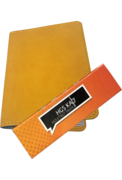 3 Çınar Suni Deri Ruhsat Kabı & Hgs Kabı