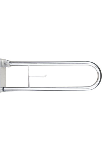 MaxiFlow Mafsallı Wc Kağıtlıklı Tutunma Barı MaxiFlow Mafsallı Wc Kağıtlıklı Tutunma Barı